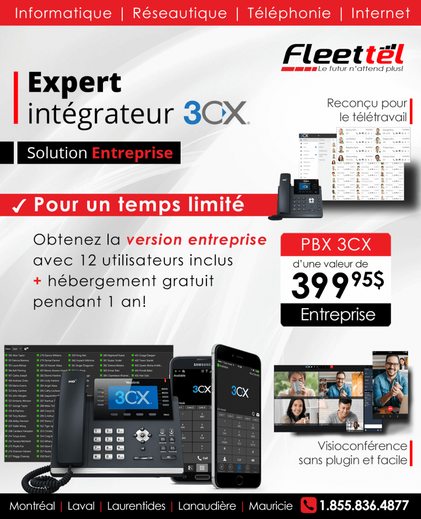 Intégration Microsoft Teams à un système PBX